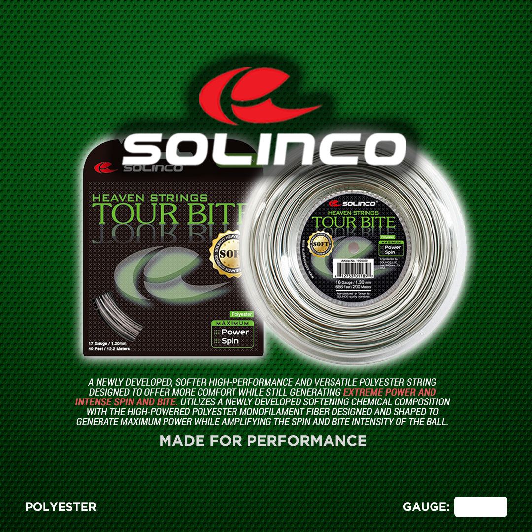 Solinco Tour Bite Soft Set – SOLINCO PH